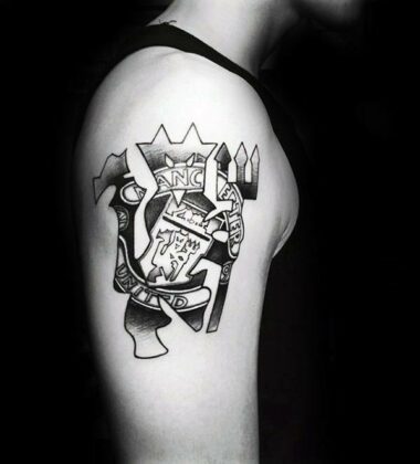 Manchester United FC tattoo ideas, designs, images, sleeve, arm, quotes ...